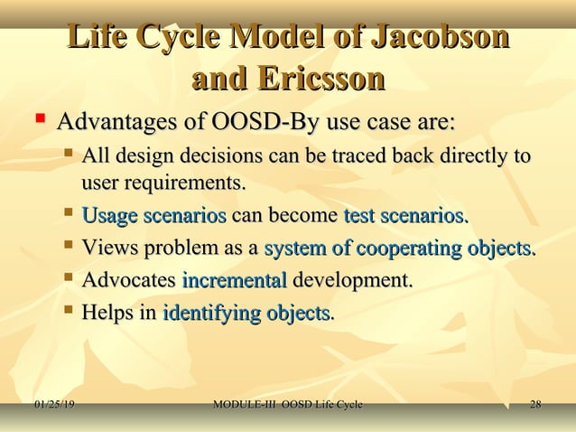 Object Oriented System Design | PPT