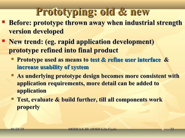 Object Oriented System Design | PPT