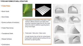 Module - III.pptx shell structures and folded plates | PPTX