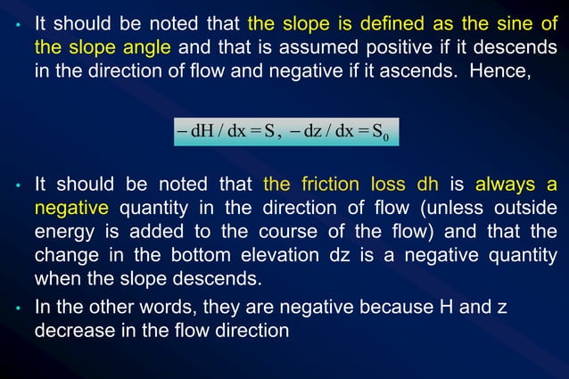 Module-III Varried Flow.pptx GVF Definition, Water Surface Profile ...