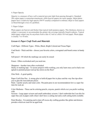 module-in-paper-craft HANDICRAFT 101.docx