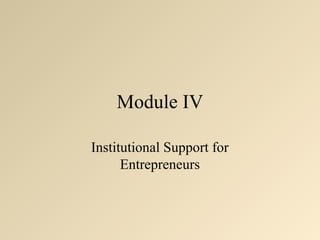 Module iv-institutional-aid | PPT