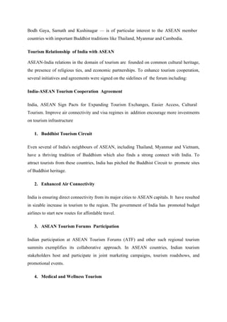 [Module -IV] Indian tourism and ASEAN.docx