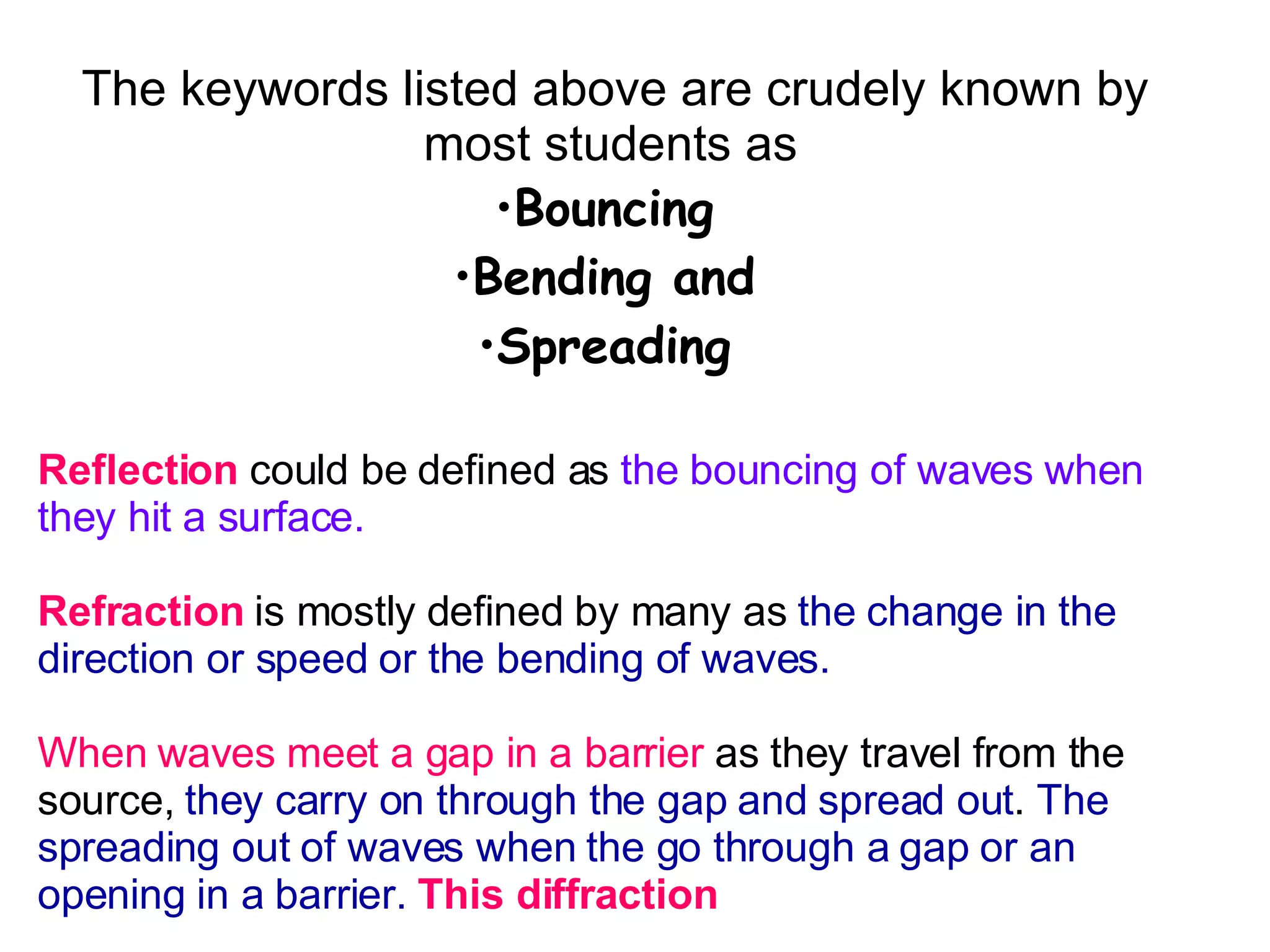 SOUND WAVES AND PROPERTIES | PPT