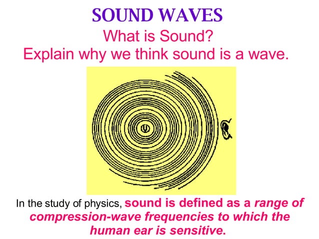 SOUND WAVES AND PROPERTIES | PPT