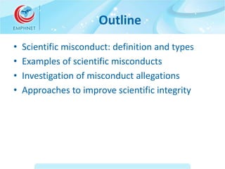 EMPHNET-PHE Course: Module seven(part2)-research integrity and ...