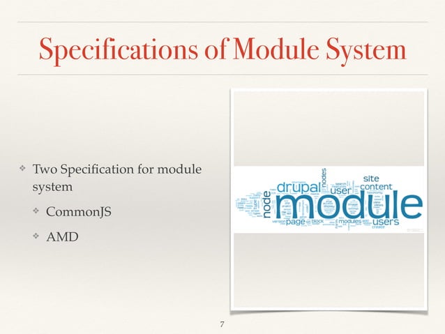Module System of JavaScript | PDF | Web Development | Internet