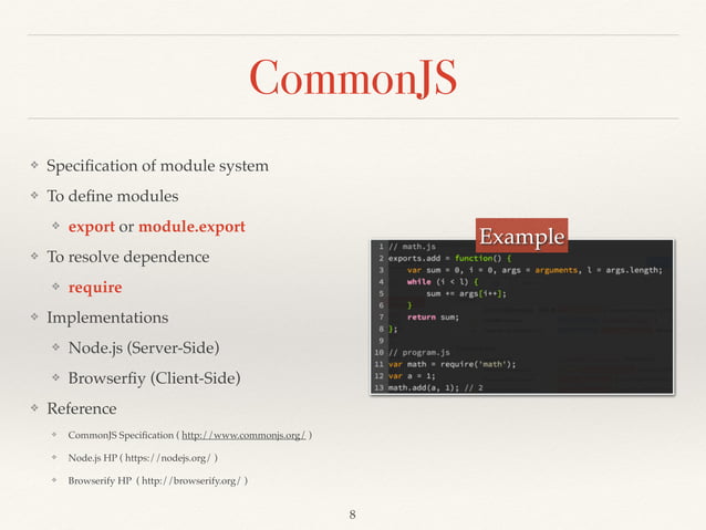 Module System of JavaScript | PDF | Web Development | Internet