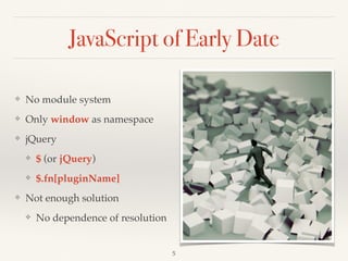 Module System of JavaScript | PPT