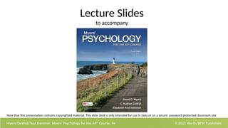 Module 0.2 Myers' Psychology Textbook for the AP Exam | PPTX