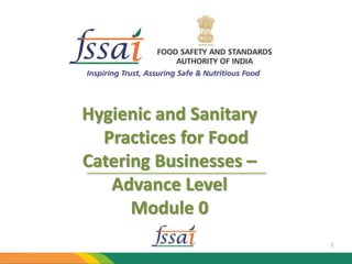 Catering Food Safety Basic hygiene practices | PPT
