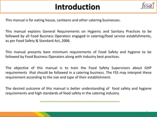 Catering Food Safety Basic hygiene practices | PPT