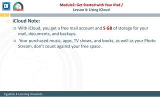 Module 002 get started with your i pad | PPT