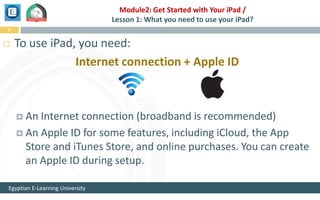 Module 002 get started with your i pad | PPT