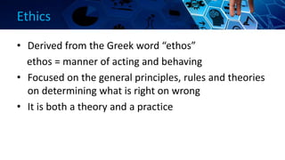 ETHICS - 1 | PPTX