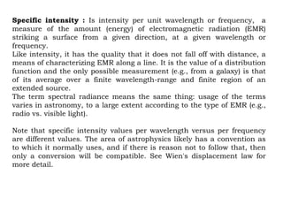 Module 01 Astrophysics and Space Environment Overview of major contents ...