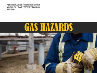 MODULE 01.GAS HAZARD TRAINING BASIC HSE NEW | PDF