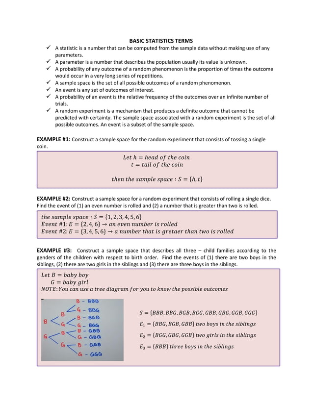 Module01 basic statistics terms | PDF