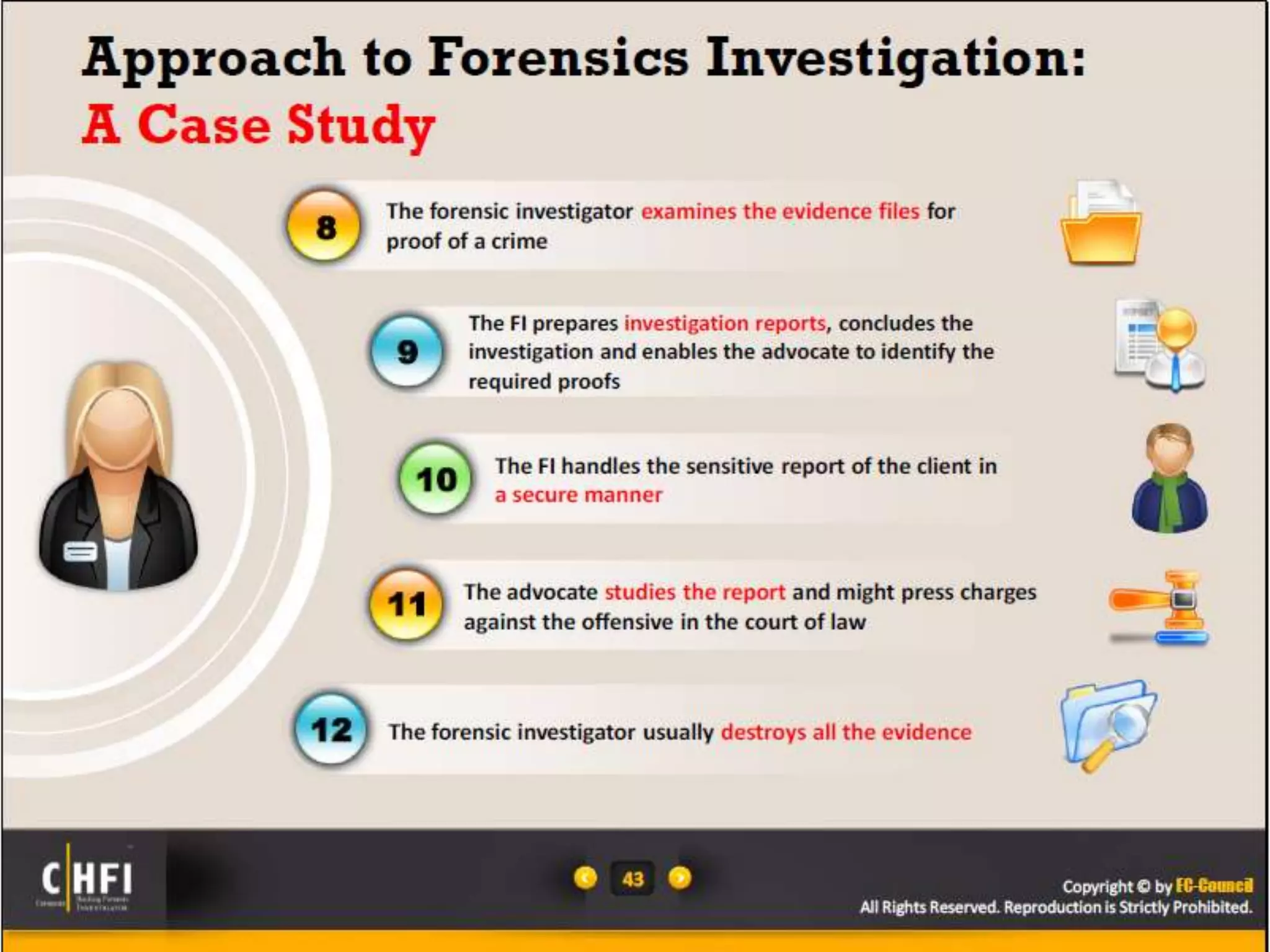 Module 01 computer forensics in todays world | PPT