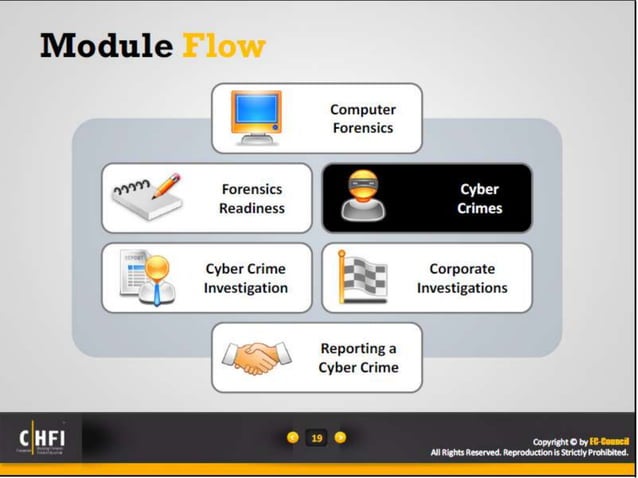 Module 01 computer forensics in todays world | PPT