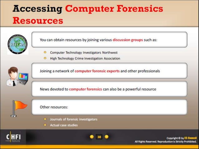 Module 01 computer forensics in todays world | PPT