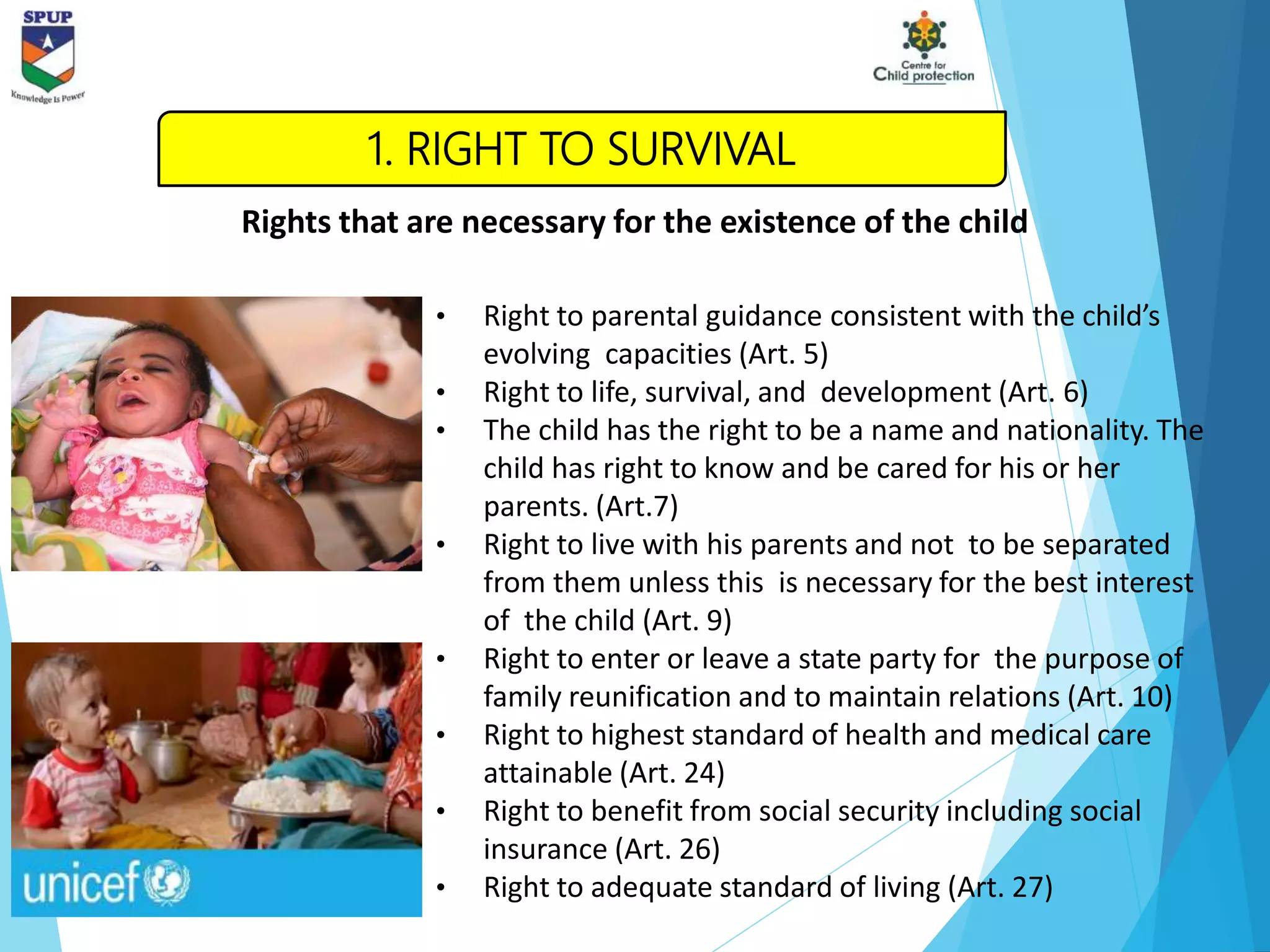 Module 01 introduction to child rights | PPTX
