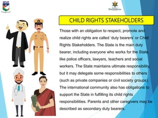Module 01 introduction to child rights | PPTX