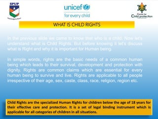 Module 01 introduction to child rights | PPTX