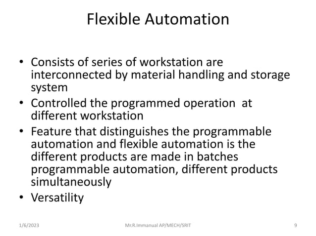 Module01introduction To Roboticspptx Robotics Technology And Computing