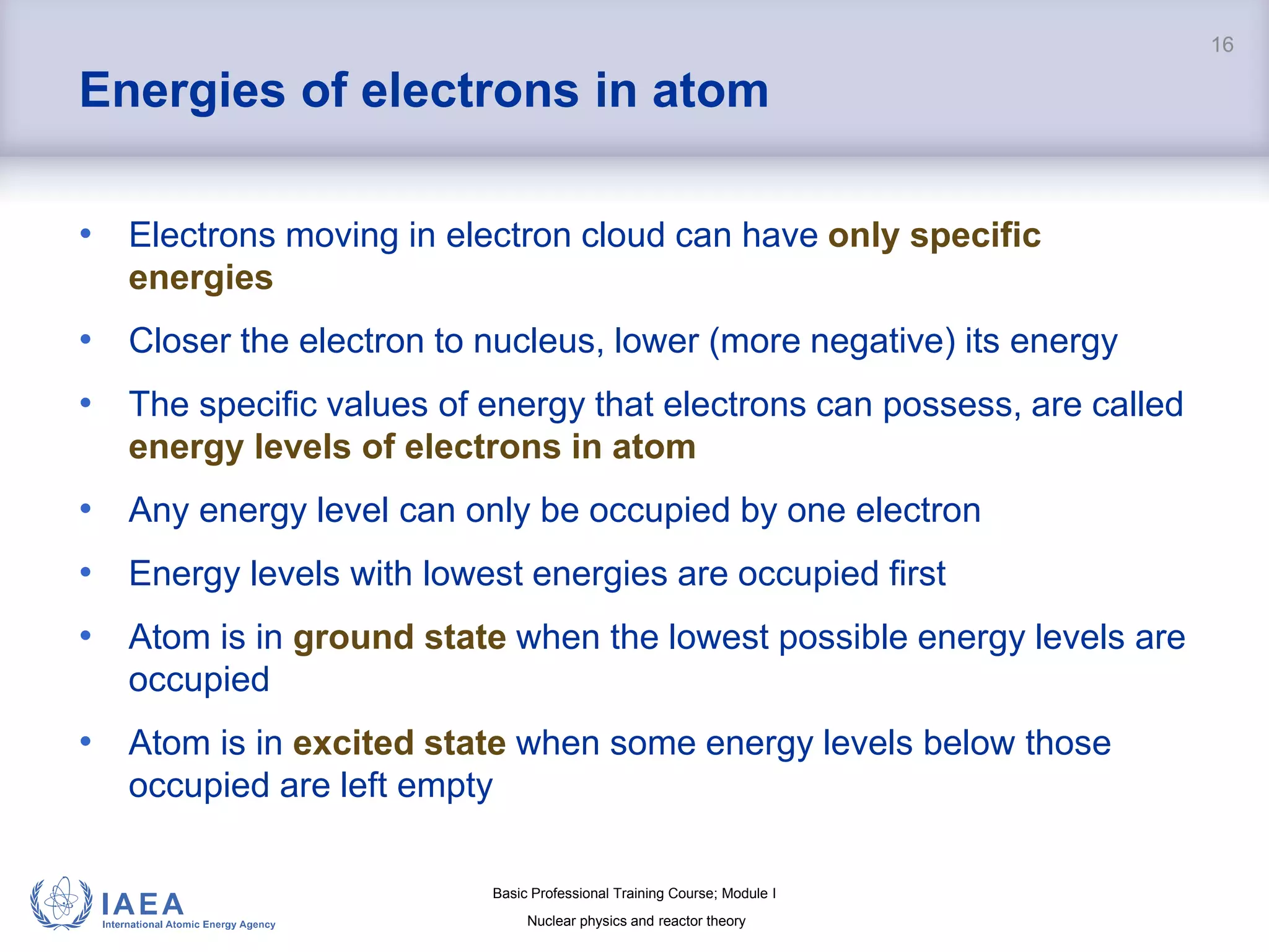 Module01 nuclear physics and reactor theory | PPTX