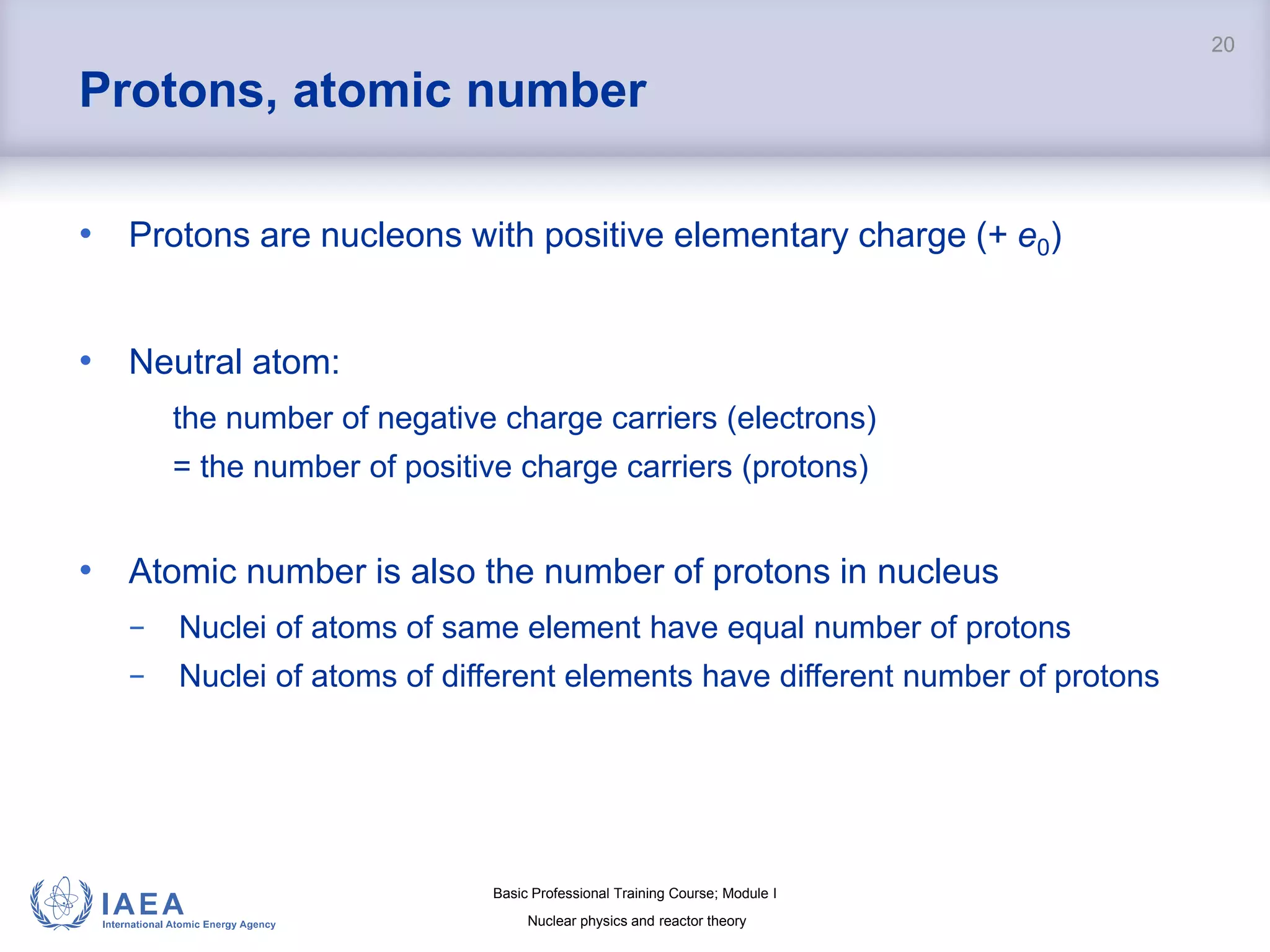 Module01 nuclear physics and reactor theory | PPTX