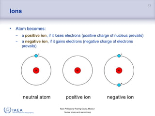 Module01 nuclear physics and reactor theory | PPTX
