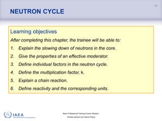 Module01 nuclear physics and reactor theory | PPTX
