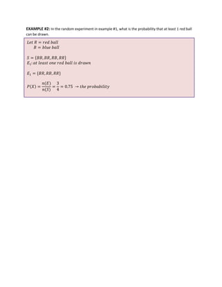 Module01 random variable | PDF