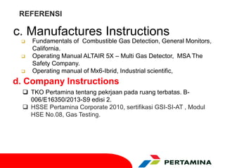 MODULE 02 ALAT DETEKSI GAS TRAINING HSE BASIC | PDF