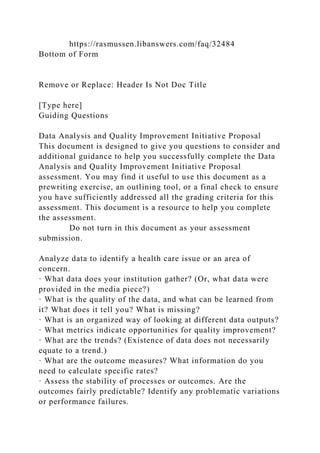 Module 02 Assignment - Healthcare SystemsTop of FormBottom of .docx