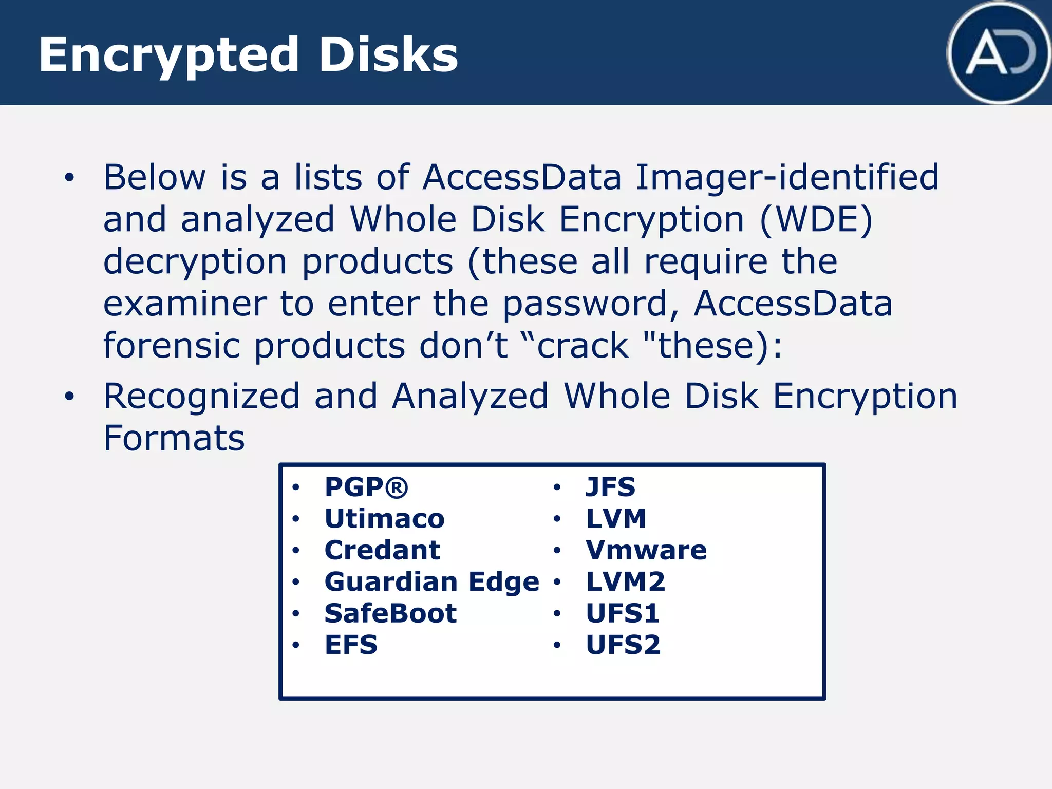 Module 02 ftk imager | PPTX