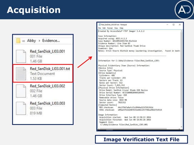 Module 02 Ftk Imager Pptx Operating Systems Computer Software And Applications