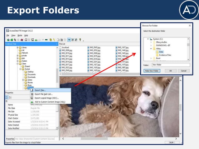 Module 02 Ftk Imager Pptx Operating Systems Computer Software And