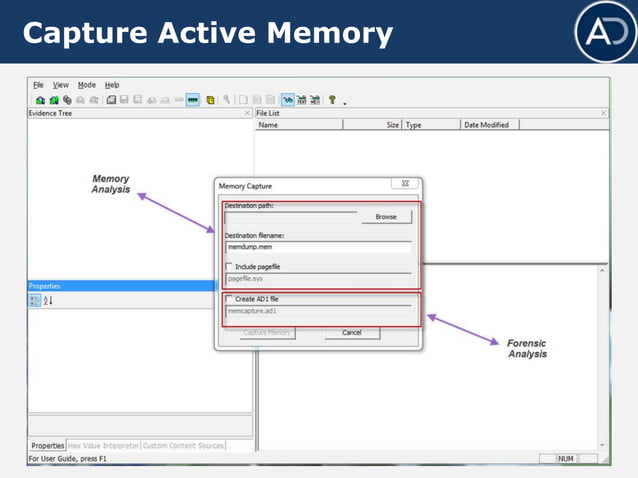 Module 02 Ftk Imager Pptx Operating Systems Computer Software And