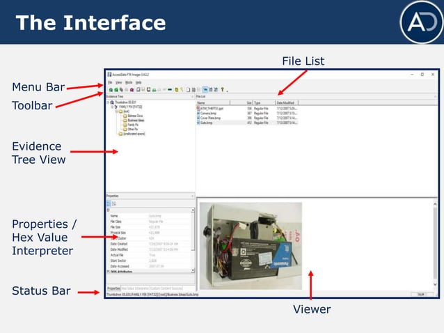 Module 02 ftk imager | PPTX | Operating Systems | Computer Software and Applications
