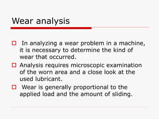 Module 02 wear mechanism | PPT
