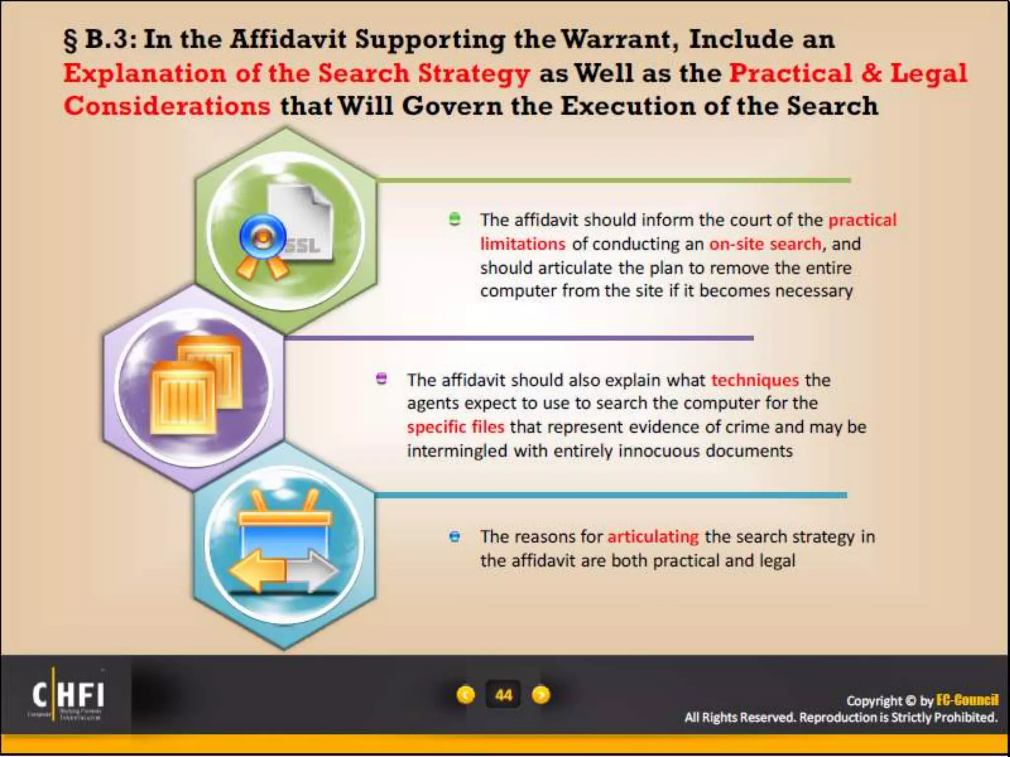 Module 03 searching and seizing computers | PPTX
