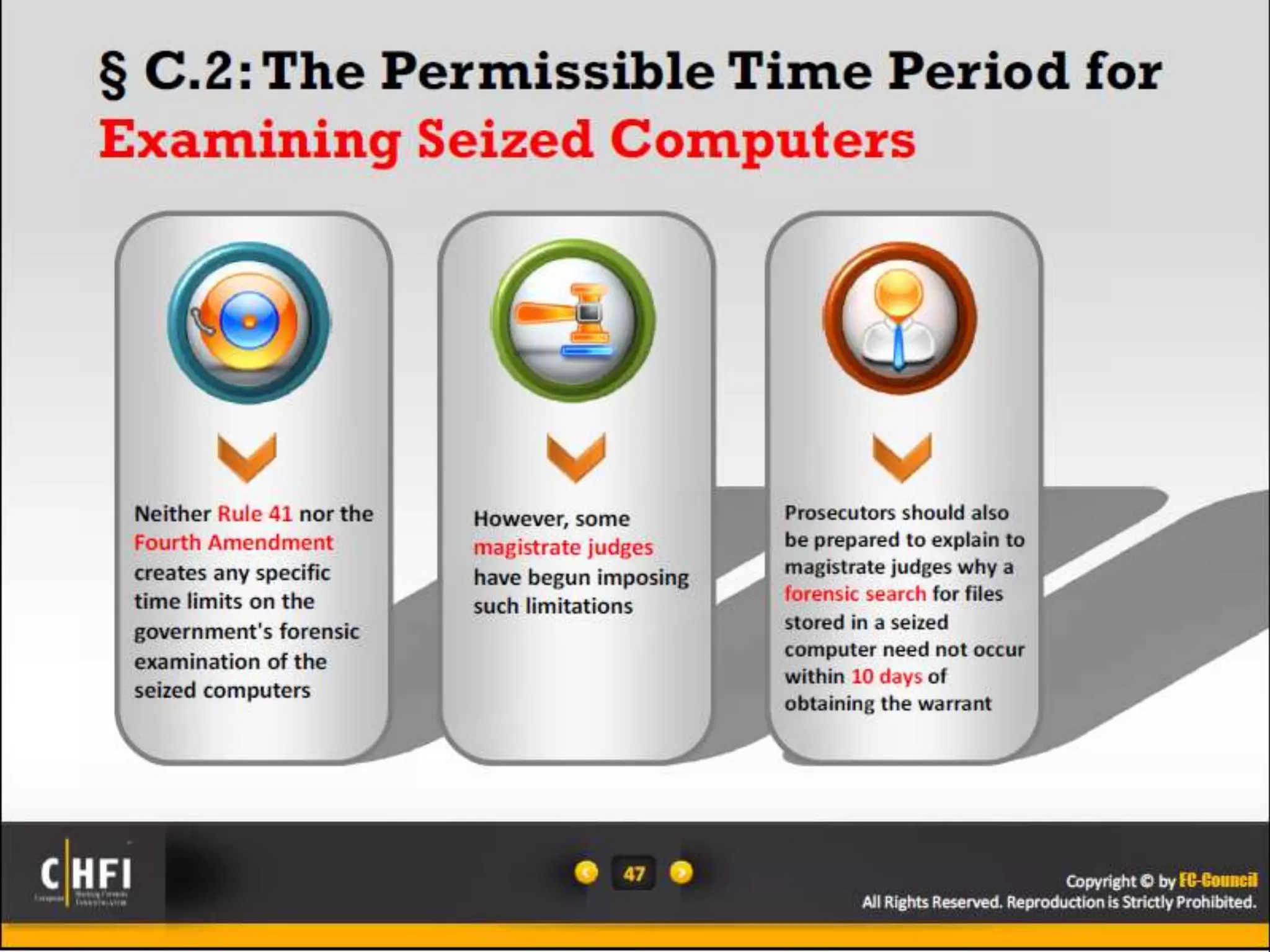 Module 03 searching and seizing computers | PPTX