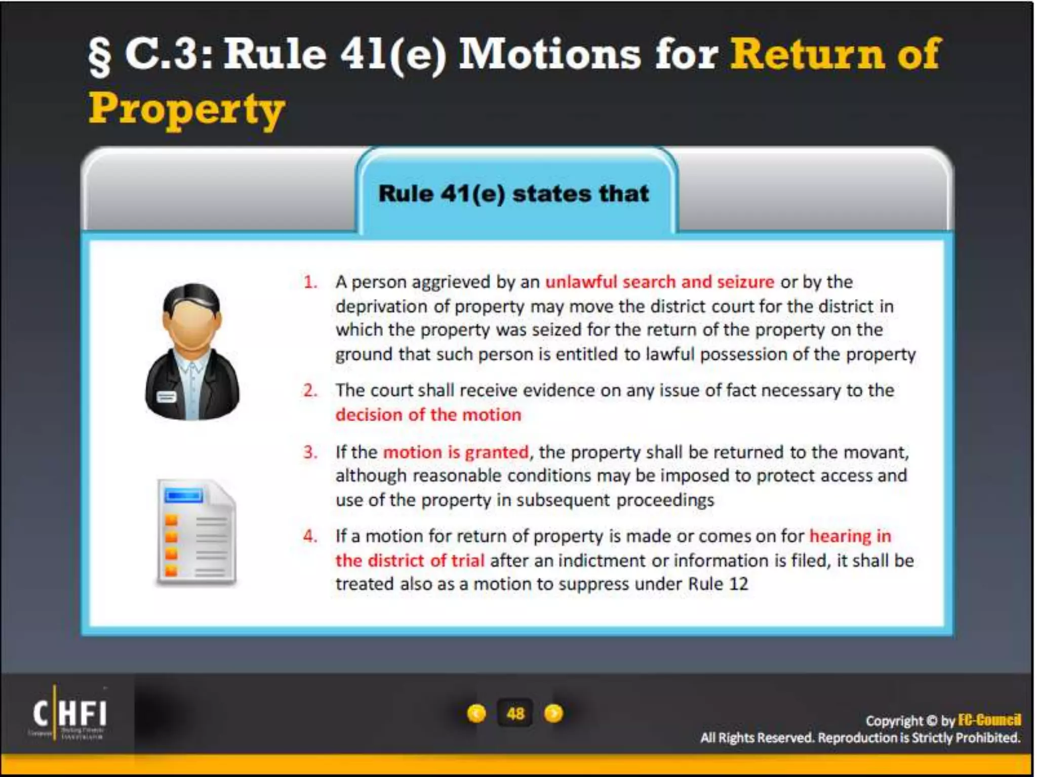 Module 03 searching and seizing computers | PPTX