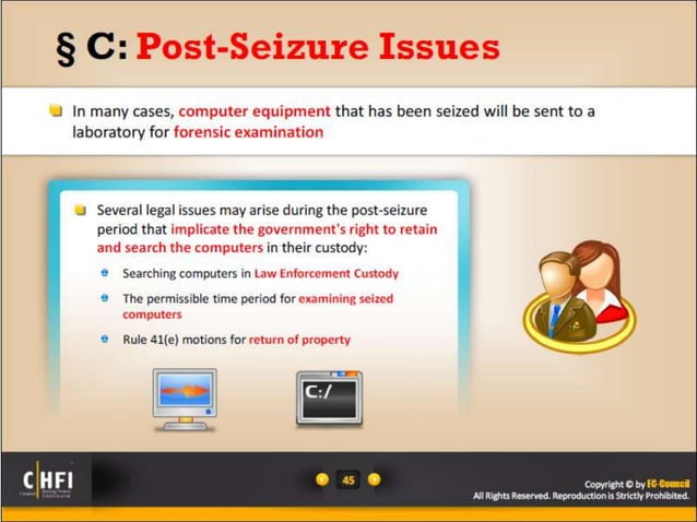 Module 03 searching and seizing computers | PPTX