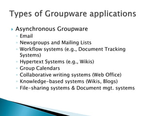 Developing a collaboration system | PPT