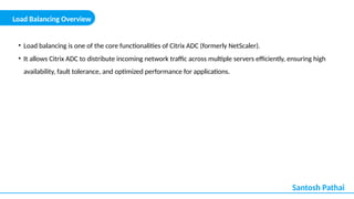 Module 05 - Load Balancing in Citrix Netscaler.pptx