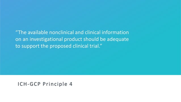 ICH GCP - Sponsor and Investigator's Responsibilities for Management of ...