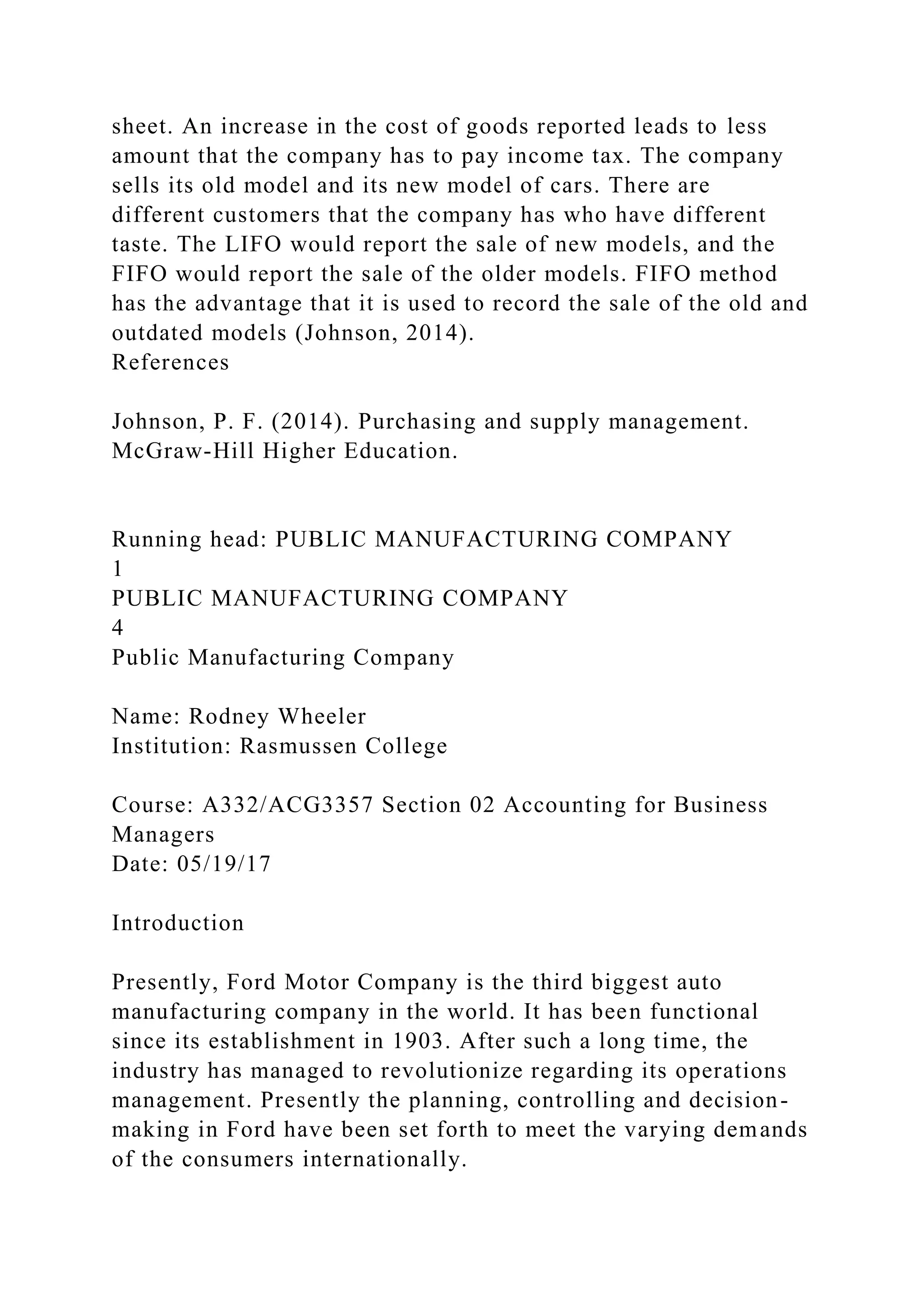 MODULE 05 PROJECT - FINANCIAL STATEMENTS 1Financial Statemen.docx